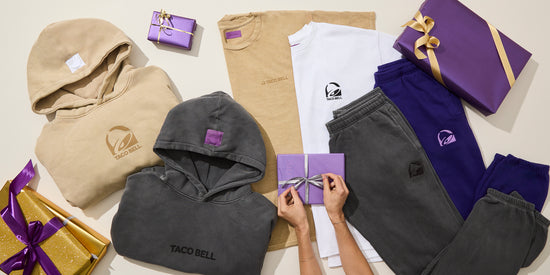 OFFICIAL Taco Bell Merch, Apparel, & Gifts – Taco Bell Taco Shop